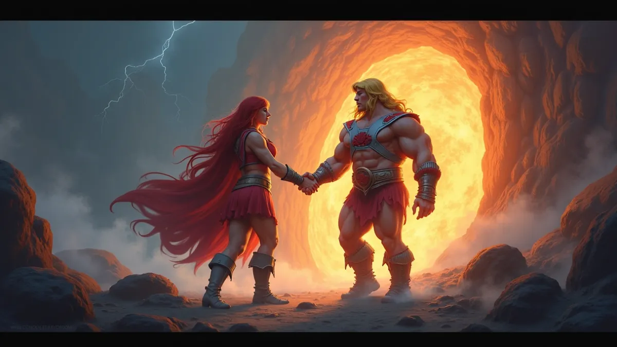 A relação entre os desenhos de He-Man e She-Ra no universo - Box Noticias